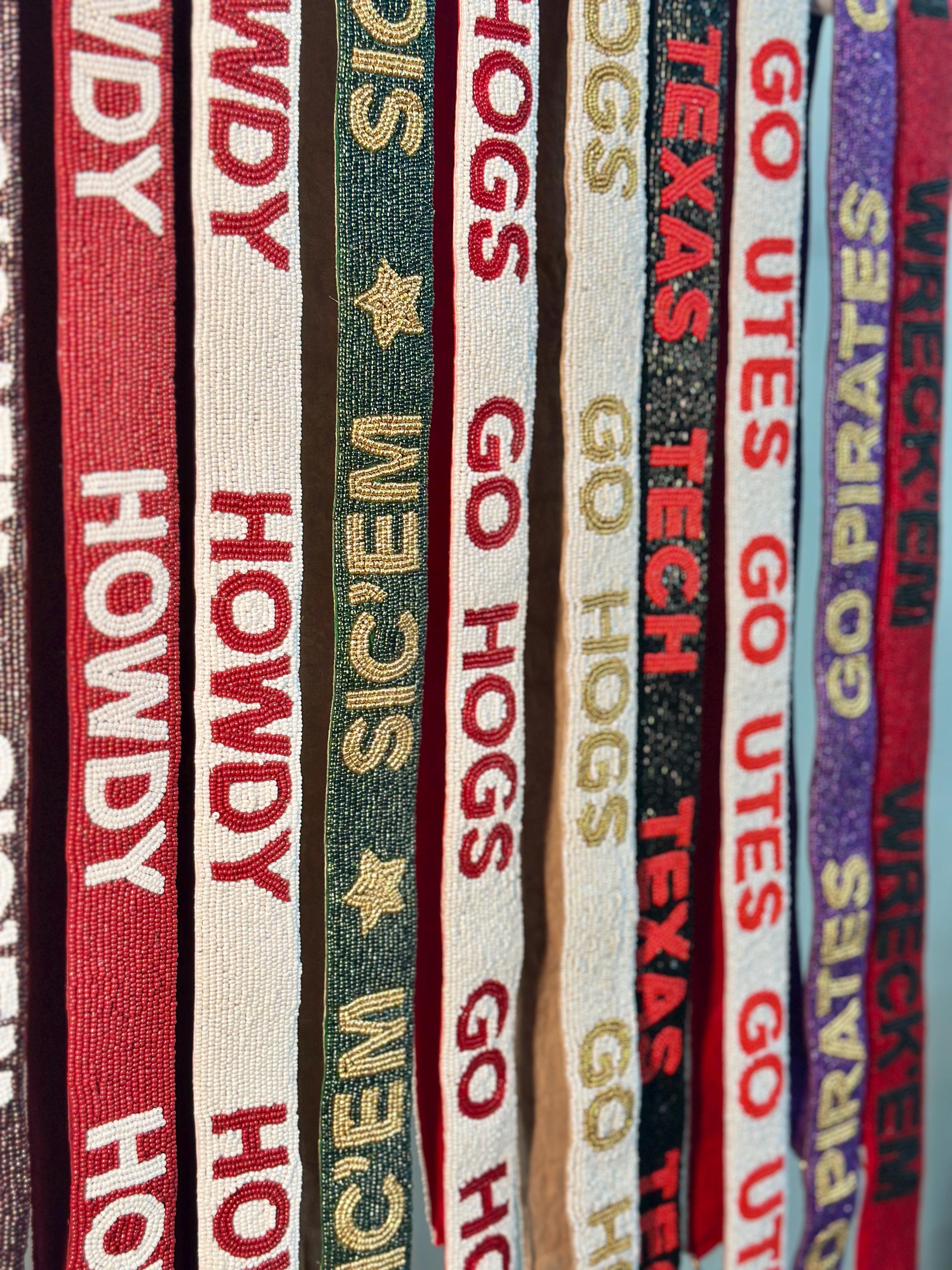 Gameday Beaded Strap, College Purse Strap, Stadium Approved Straps ...