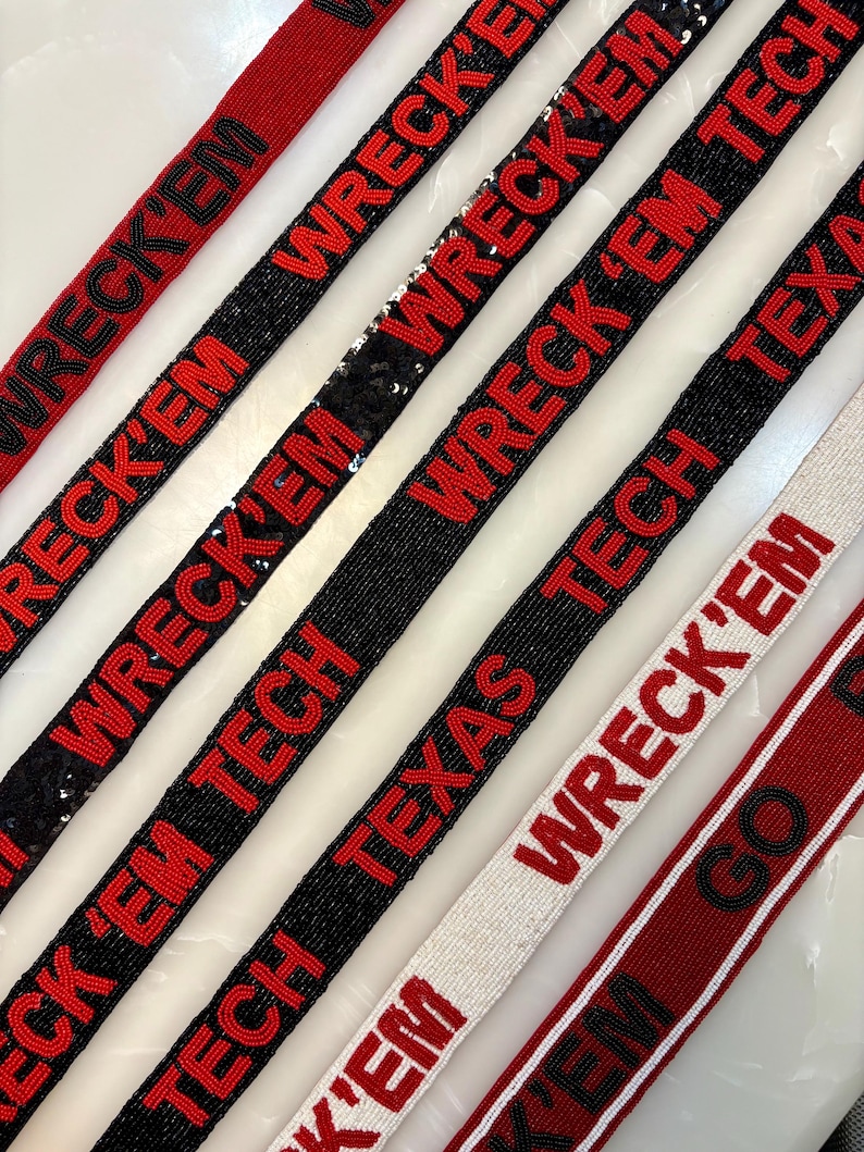 Custom Beaded Bag Strap | Gameday Purse Strap | Stadium Bag Accessories ...
