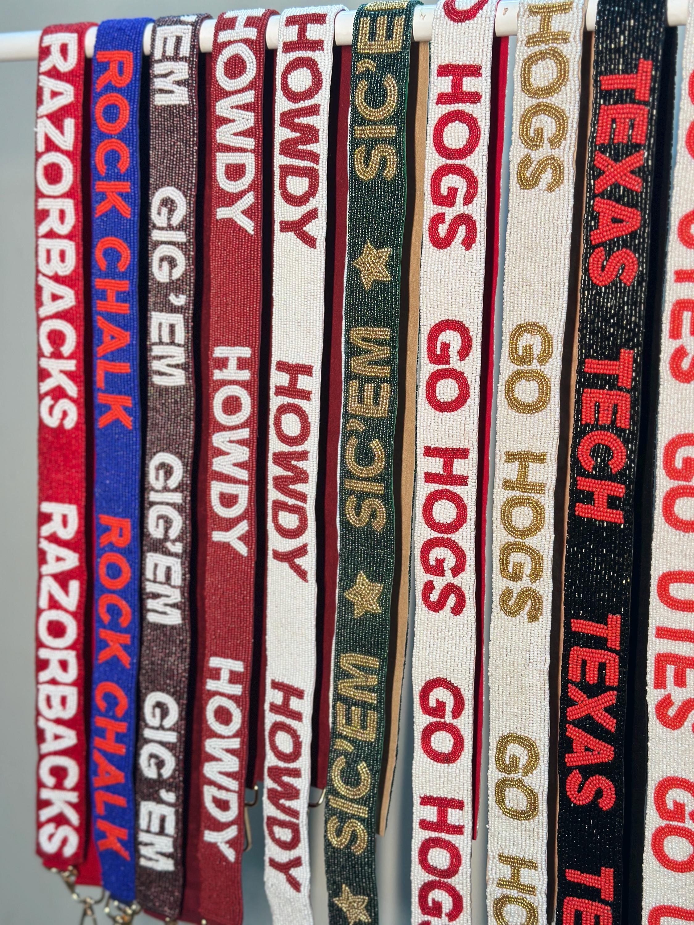 Gameday Beaded Strap, College Purse Strap, Stadium Approved Straps ...