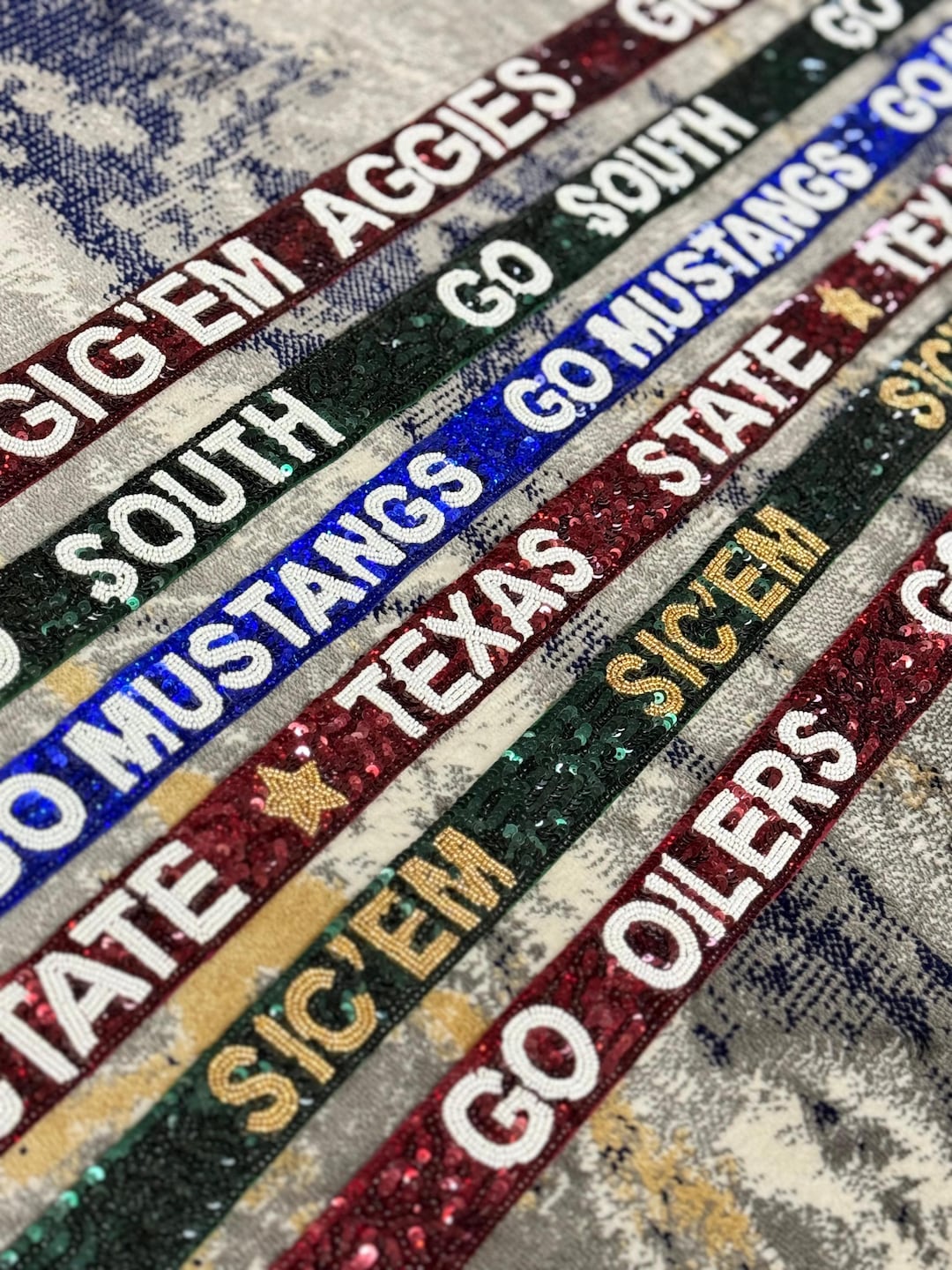 Gameday Beaded Straps, College Purse Strap, Stadium Approved Straps ...