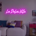 Custom Neon Sign With Spanish Text, Custom Italian Text, Illuminated ...