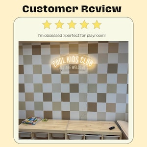 Cool Kids Club All Are Welcome Neon Sign, Kid's Room Decor, New Year ...