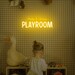 Personalized Playroom Sign With Names Neon Sign, Kid's Neon Sign, Kid's ...