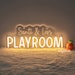 Personalized Playroom Sign With Names Neon Sign, Kid's Neon Sign, Kid's ...