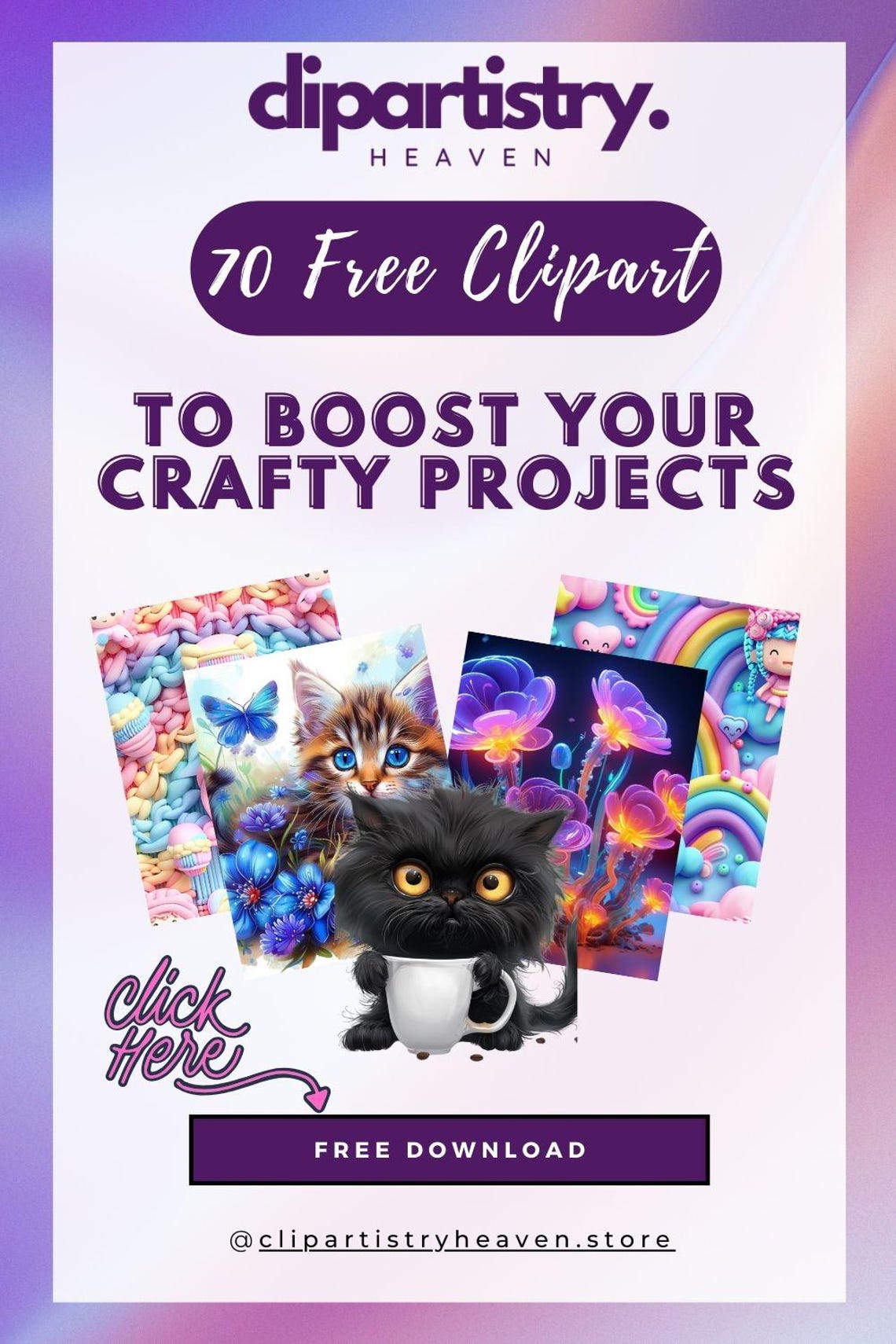 Coffee Fuels Creativity Art Print: Colorful PNG Clipart (digital ...