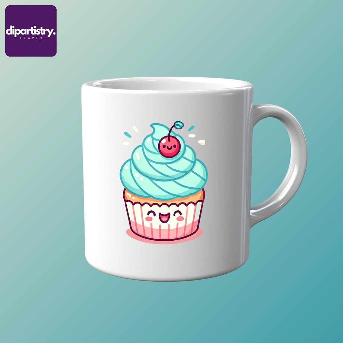 Kawaii Cute Food Clipart Set 16 PNG Files, 300 DPI, Transparent ...