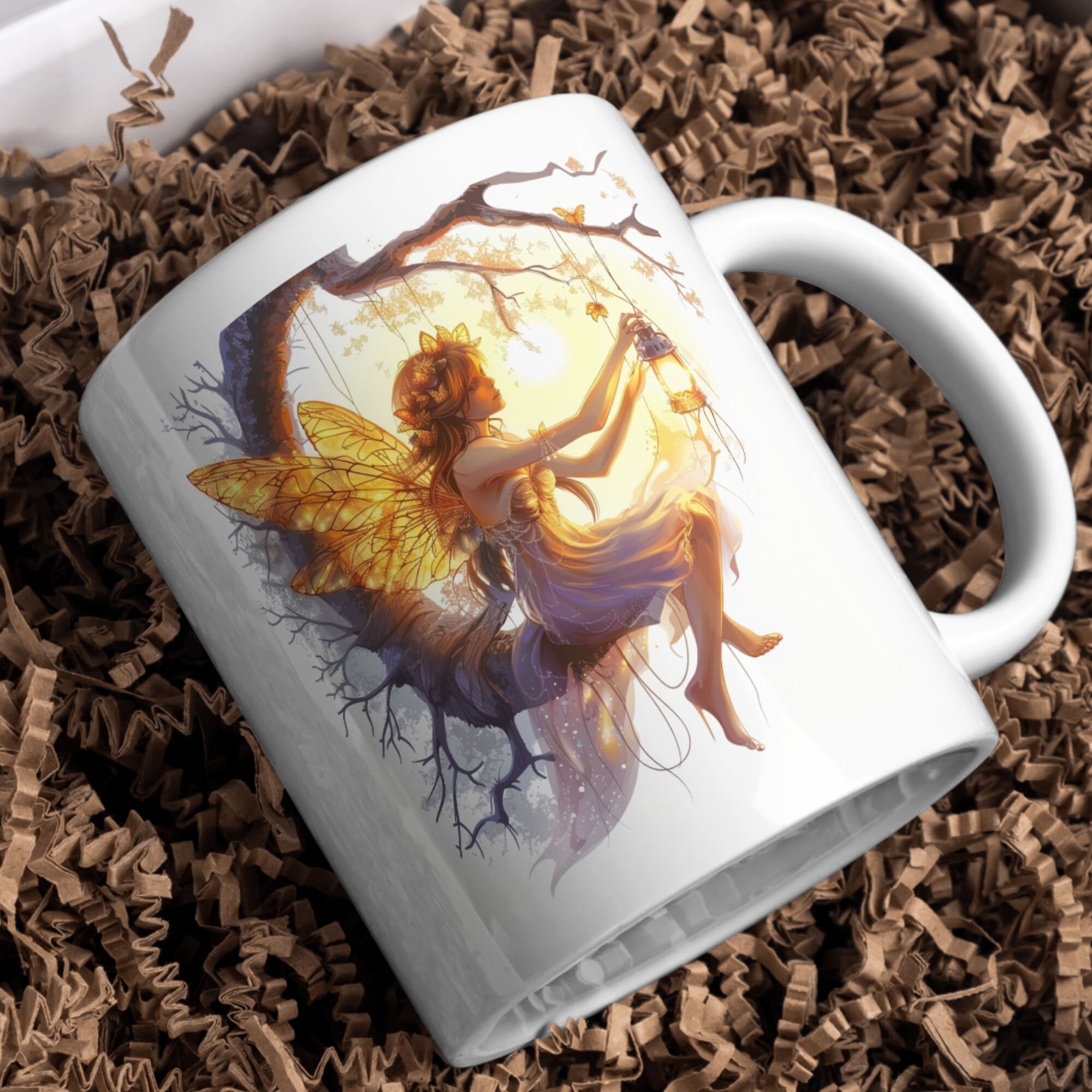 Fantasy Fairy Clipart Bundle: Enchanted Fairies, Magical Wings ...