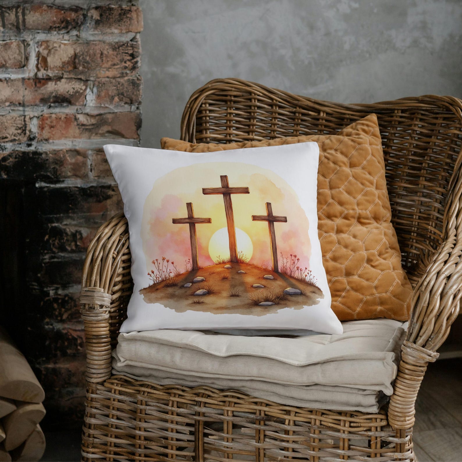 Easter Resurrection Clipart Bundle 24 PNG | Christian Art | He is Risen ...