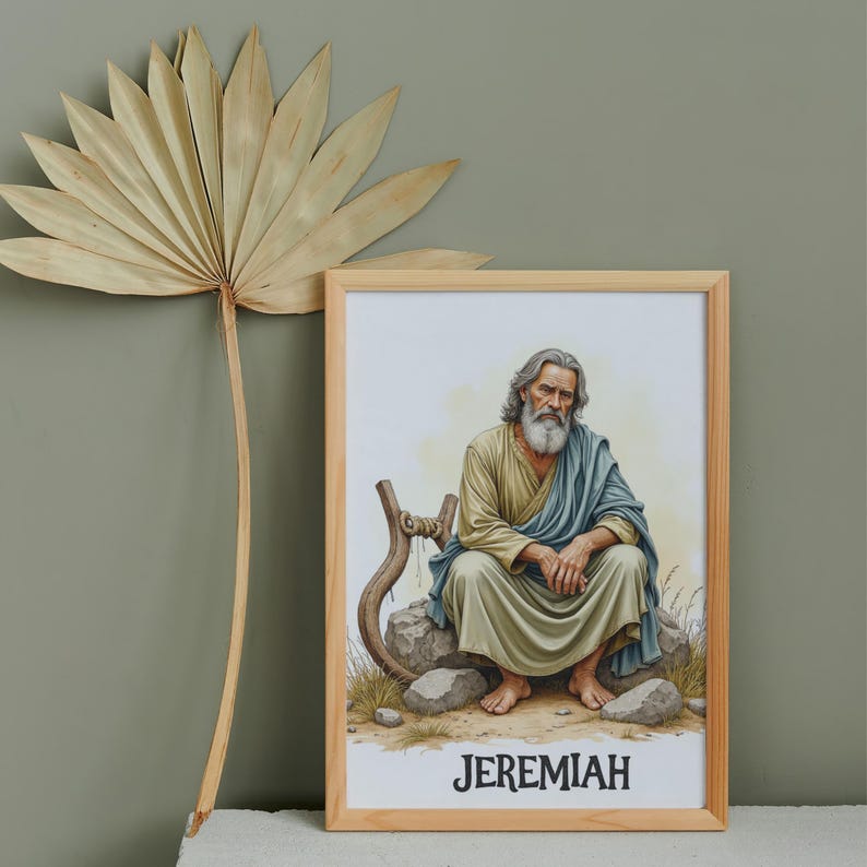 Old Testament Prophets Clipart Set – 20 Bible Character Pngs for ...