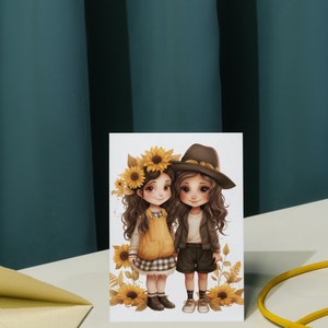 My Best Friend Sunflower PNG Pack for Custom BFF Gifts, 20 Designs for ...