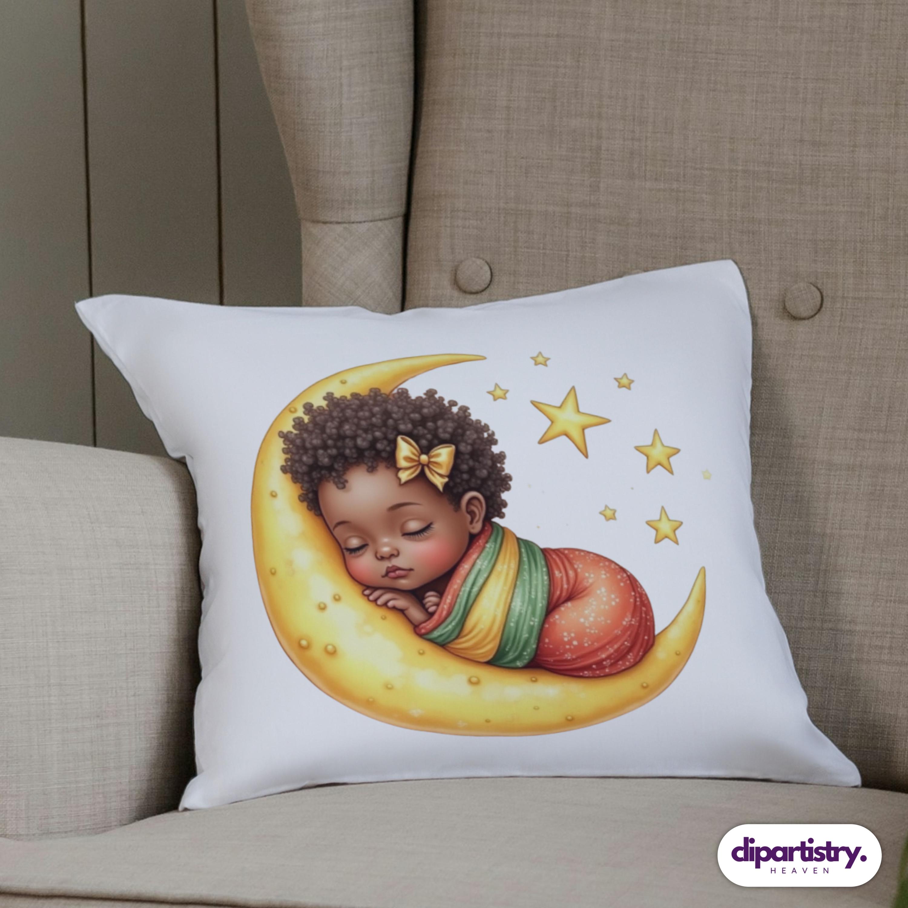 Juneteenth Afro Baby Clipart Bundle – Pan-african Toddler Pngs, Black ...