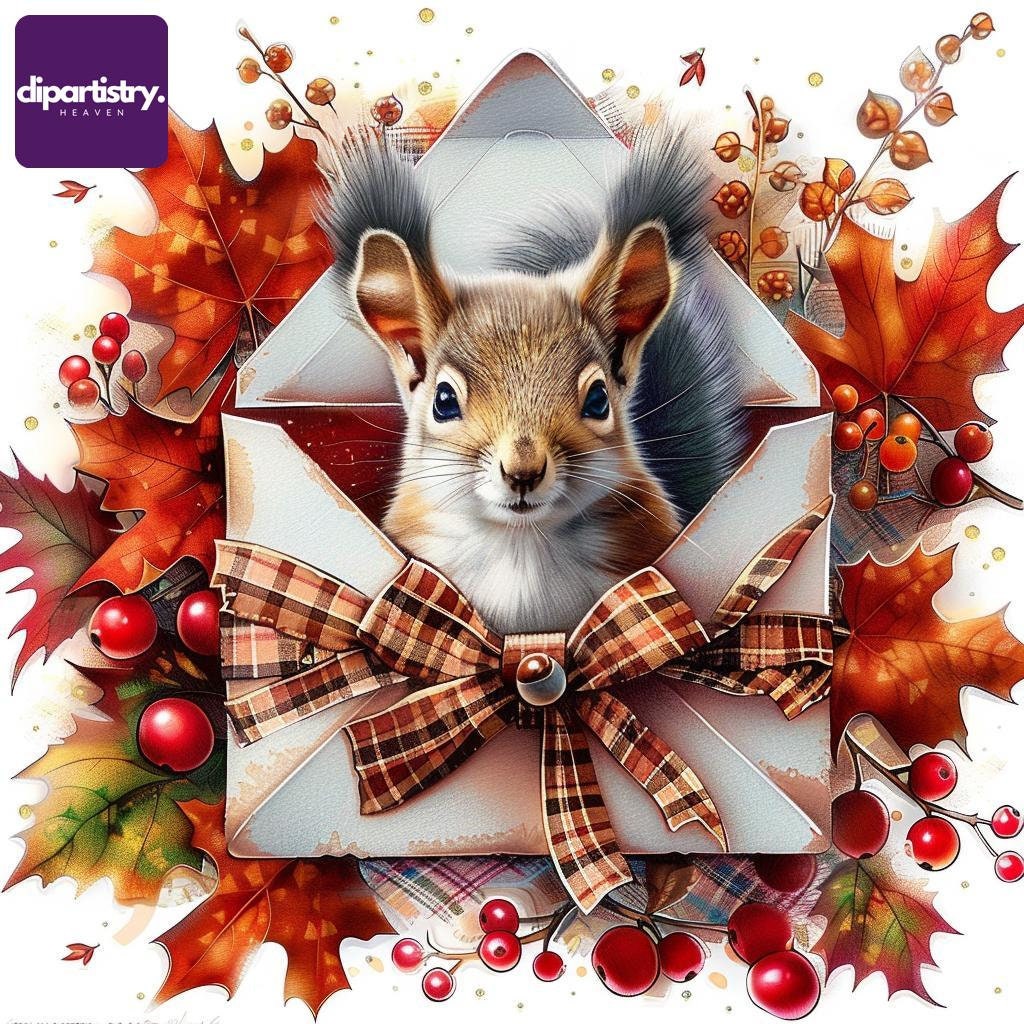 Autumn Woodland Animals Clipart - Cute Fall Animals in Envelopes ...