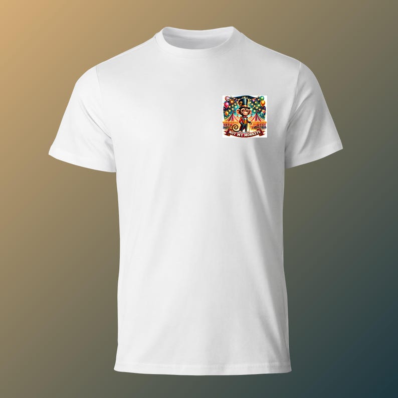 Not My Circus Not My Monkeys - Whimsical Ringmaster Monkey Tumbler Wrap ...