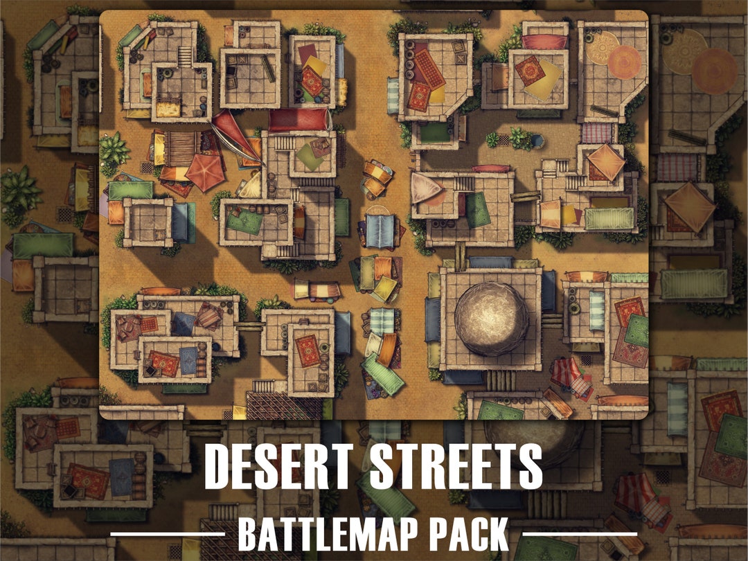 Desert Streets Battlemap 16 Handcrafted Maps for Elevated Games D&D Dnd ... Desert Streets Battlemap 16 Handcrafted Maps for Elevated Games D&D Dnd ...