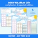 Make an Array City | No Prep Repeated Addition & Multiplication ...