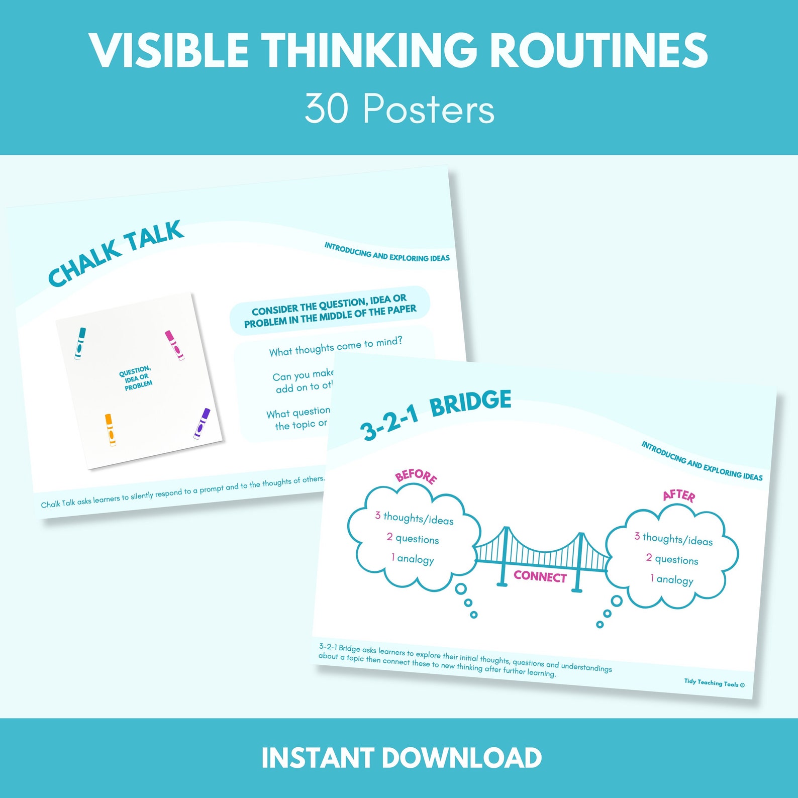 30 X Visible Thinking Routines | Cultures of Thinking - Etsy