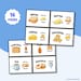 Partner Pairing Cards | 16 X Food Pairs (32 X Student Match up Cards ...