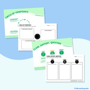 Visible Thinking Routines Posters + Worksheets Bundle | Cultures of ...