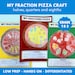 Build a Pizza- Fraction Game for Kids - Etsy