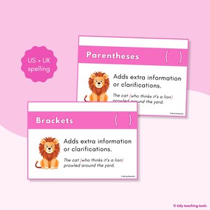 8 X Types of Punctuation Posters - Etsy