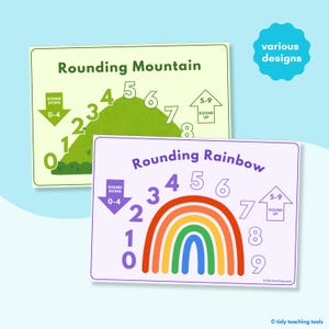 Rounding Posters | 10, 100 & 1000 - Etsy
