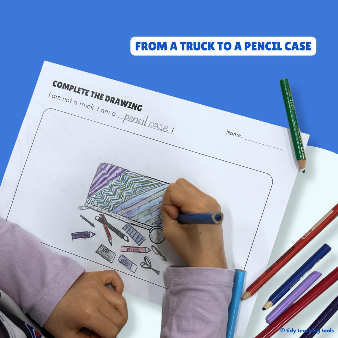 75 X Complete the Drawing (I Am Not A...i Am A....) Templates | No Prep ...