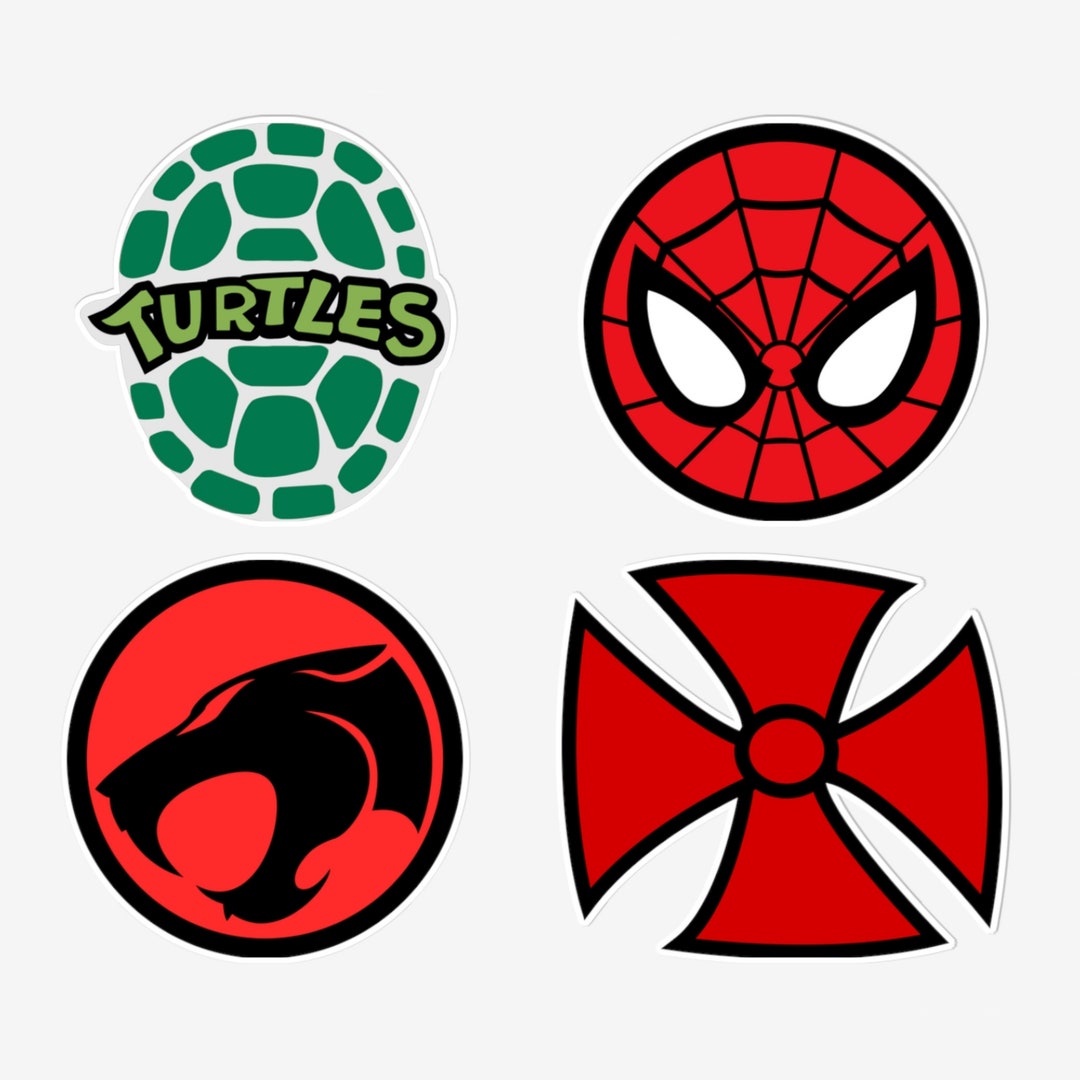 4 Decal Sticker Pack, Mattel Universe Decals, He-man, Thundercats ...