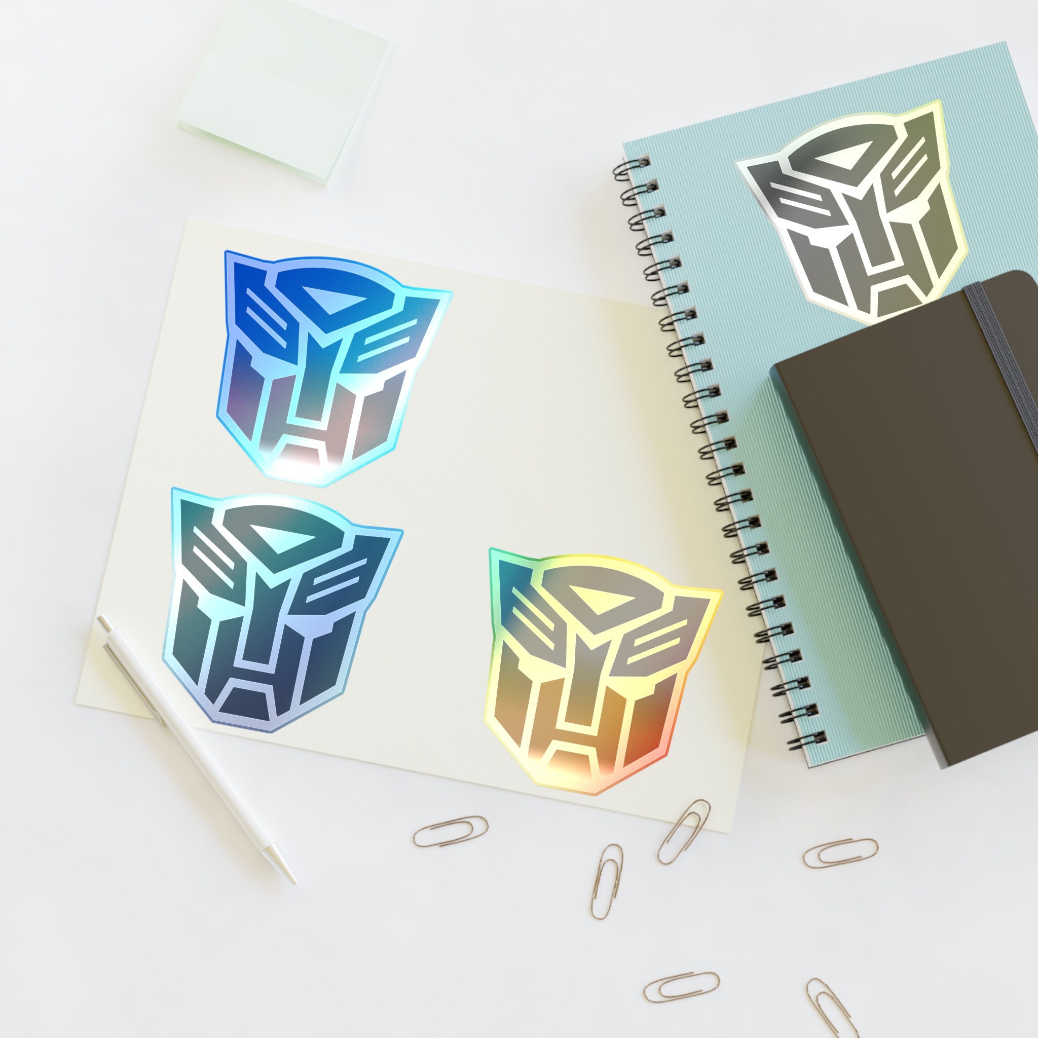 4 Decal Sticker Pack, Autobot Decals, Waterproof Stickers, Matel ...
