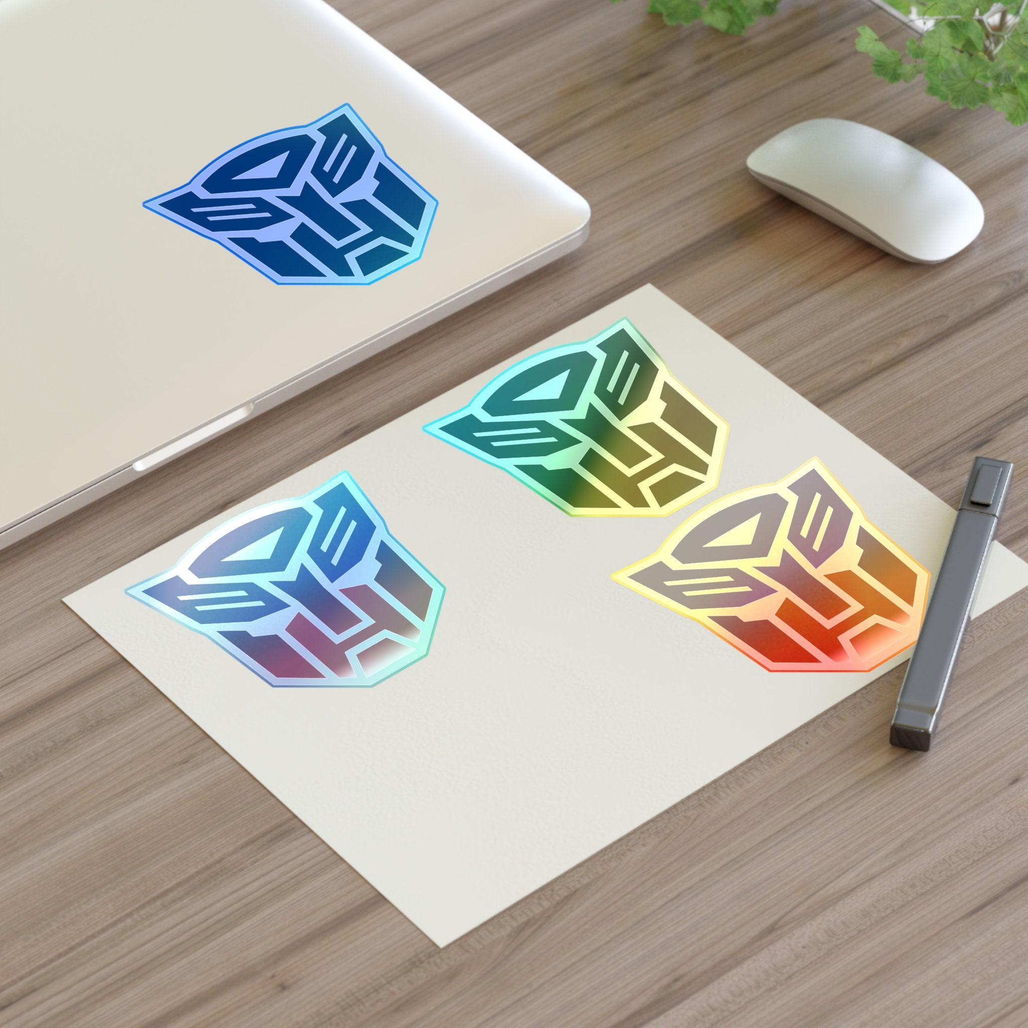 4 Decal Sticker Pack, Autobot Decals, Waterproof Stickers, Matel ...