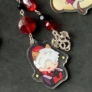 Chibi Kitty - Sylus - Love & Deepspace Keychain - Etsy