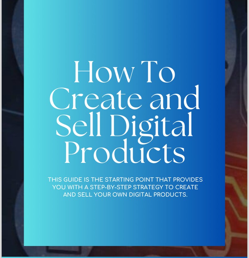 How to Create & Sell Digital Products ebook , Instant Download, Informative, Selling Digital ...
