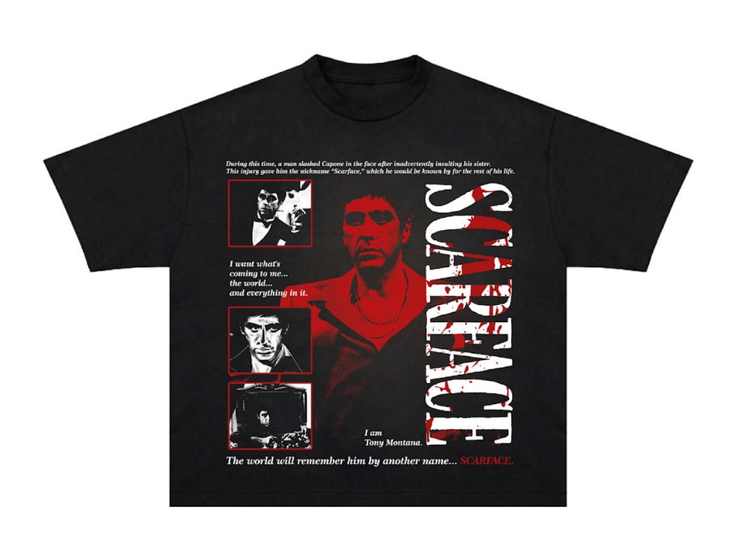Scarface Graphic T Shirt - Etsy