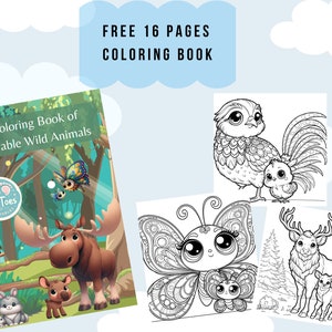 32 Wild Animals Flash Cards * Montessori Materials * Educational ...