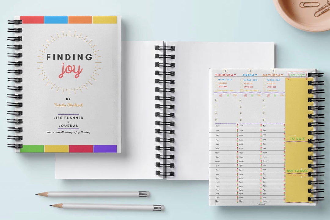 Finding Joy: 2-month Life Planner and Journal a Monthly, Weekly, Daily ...