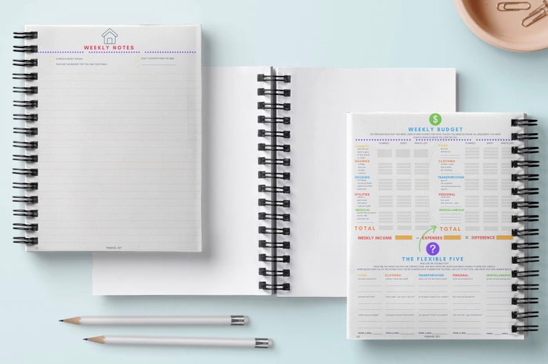 Finding Joy: 2-month Life Planner and Journal a Monthly, Weekly, Daily ...