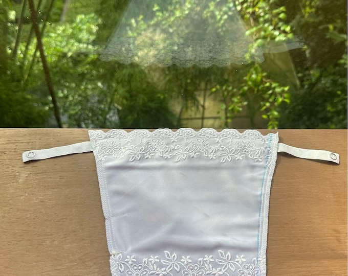 White Color Camisole Snap on Bra Inserts - Etsy