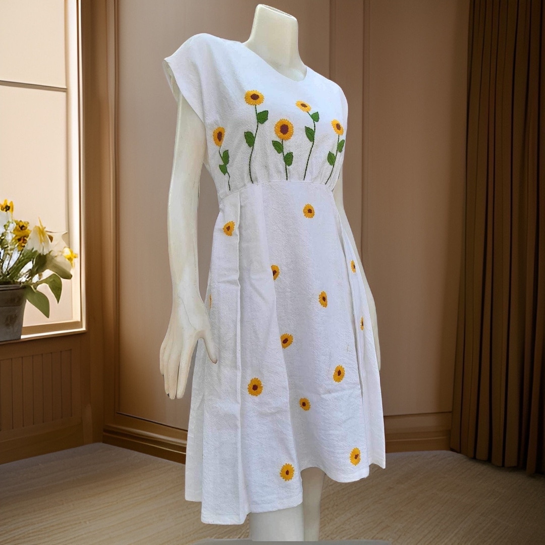 Handmade Embroidery Women Dress - Etsy