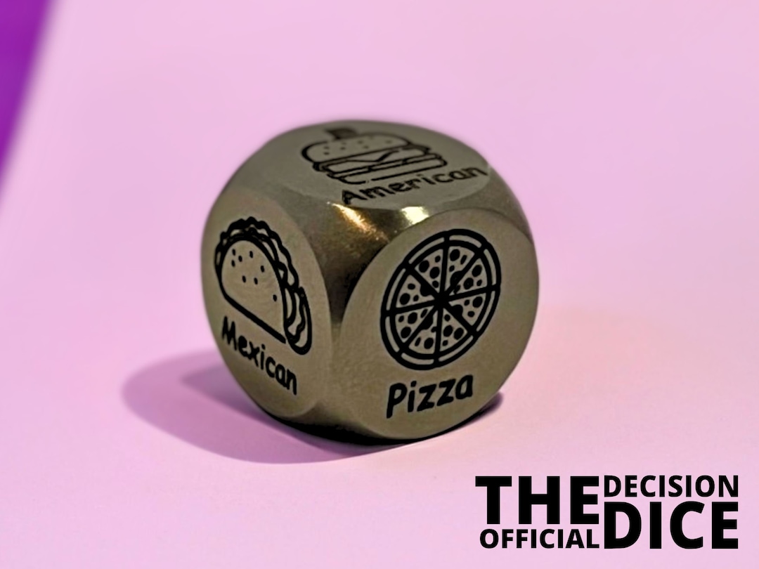 Pcs Food Decision buy Dice Valentines