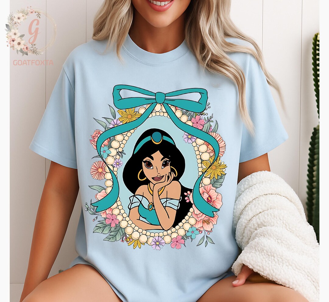 Princess Jasmine Shirt, Disney Princess Shirt, Disney Character Shirt ...