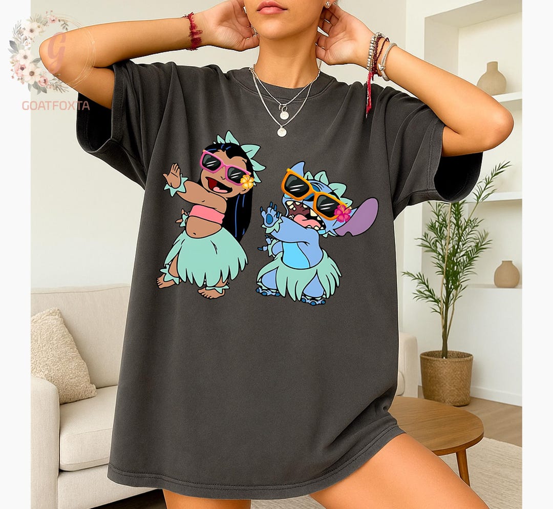 Lilo and Stitch Shirt, Lilo and Stitch, Disneyland , Lilo Shirt, Stitch ...