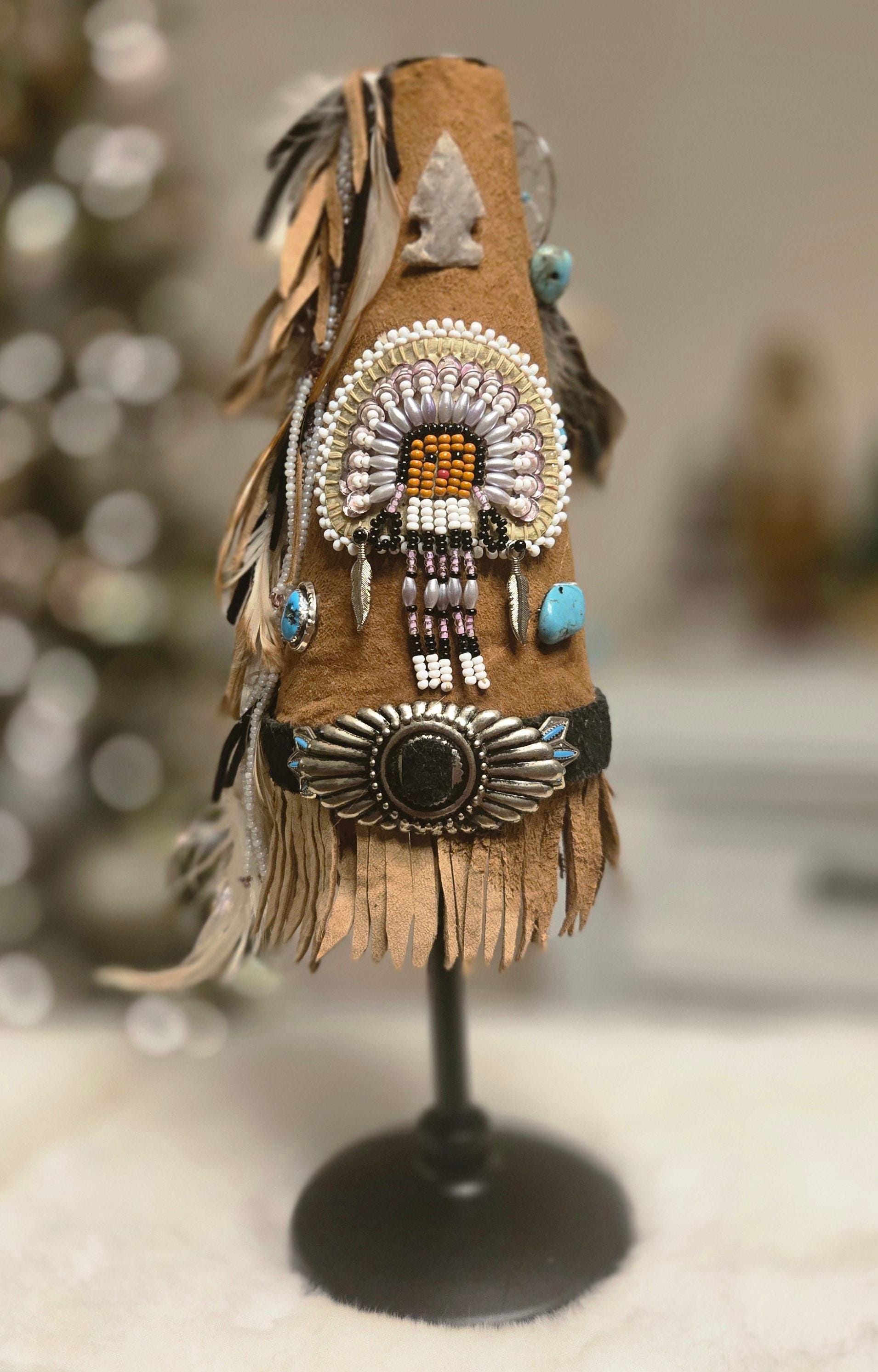 Handmade Native American Artifact Tree - Etsy
