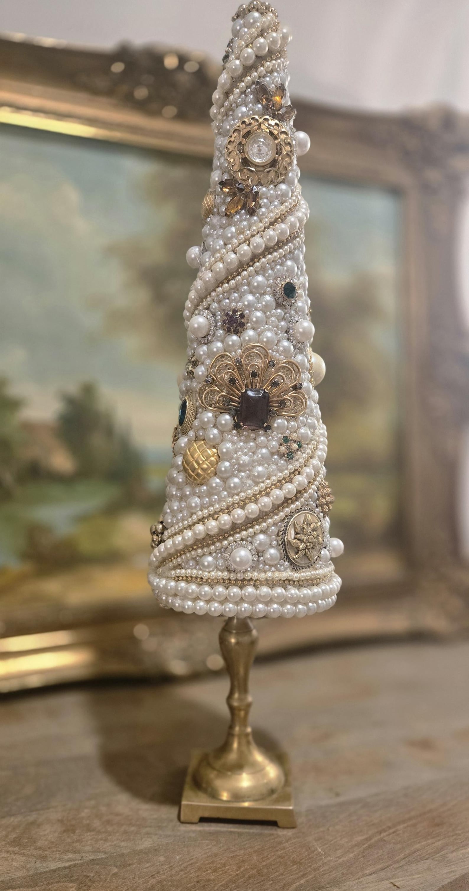 Vintage Jewelry Christmas Tree - Etsy