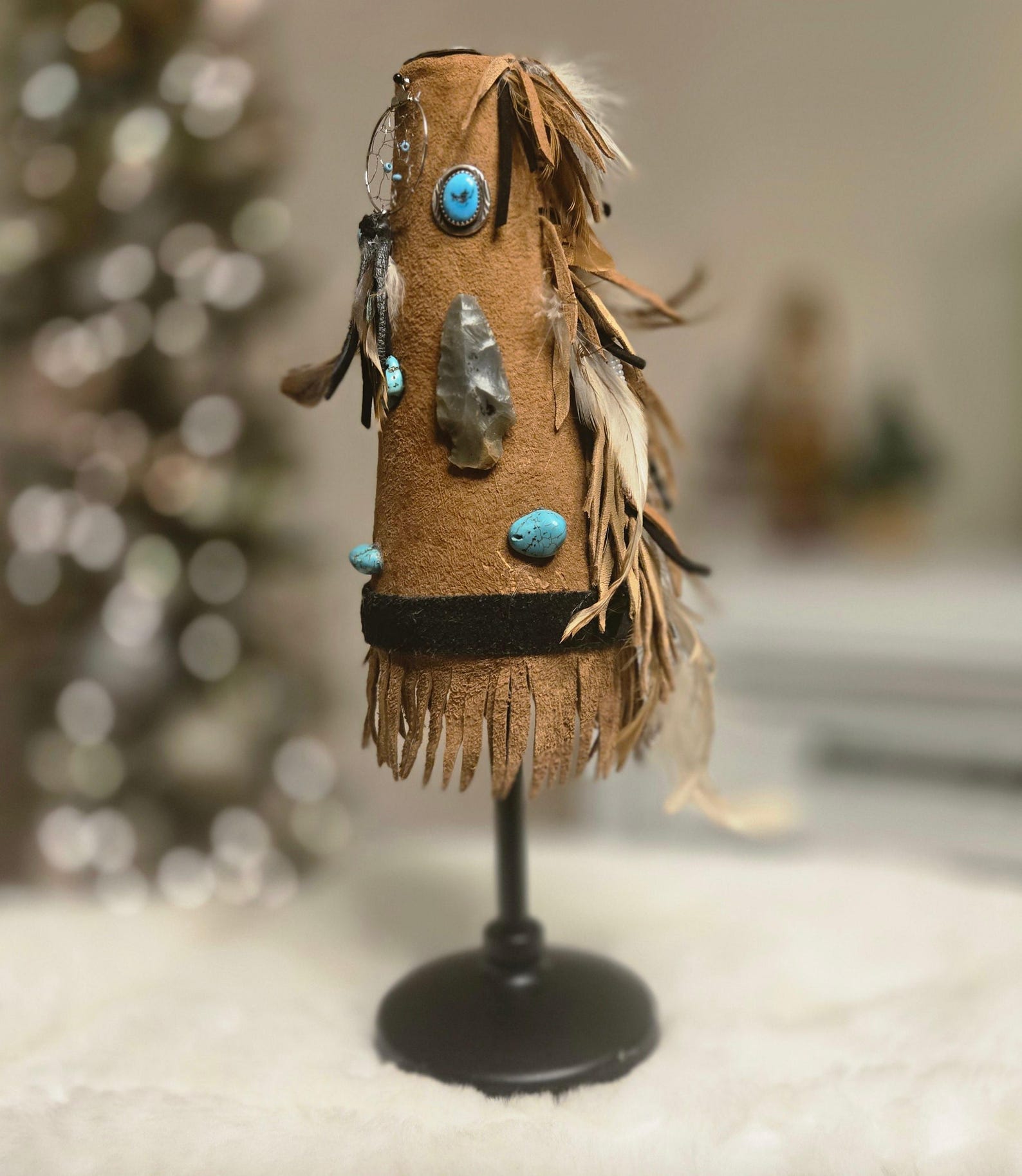 Handmade Native American Artifact Tree - Etsy