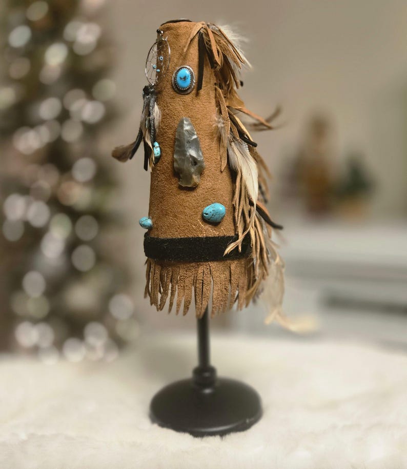 Handmade Native American Artifact Tree - Etsy