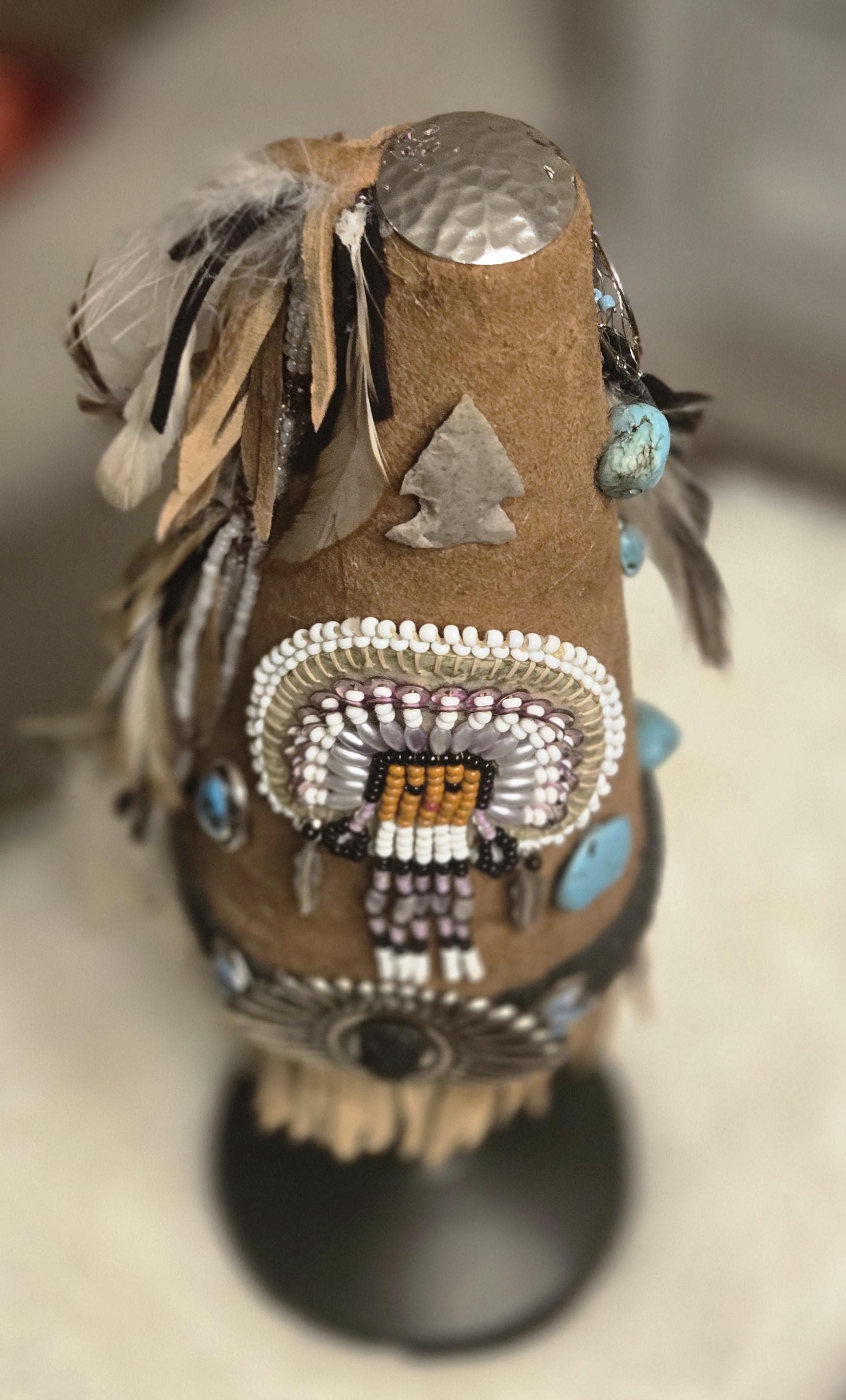 Handmade Native American Artifact Tree - Etsy