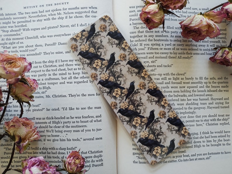 RAVEN Bookmark Collection Double-sided Laminated Bookmarks With ...