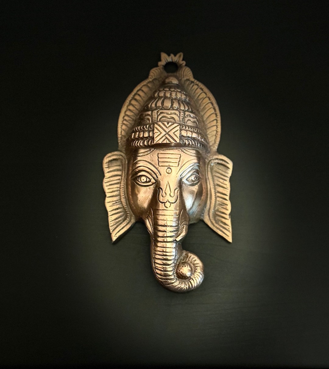 Ganesha Metal Wall Decor - Etsy