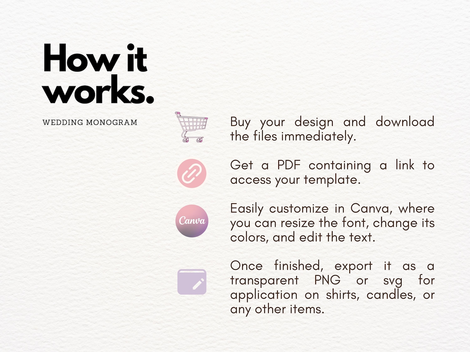 Editable Wedding Monogram Template Elegant Modern Monogram Wedding ...