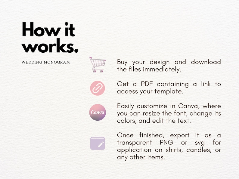 Editable Wedding Monogram Template Elegant Modern Monogram Wedding ...