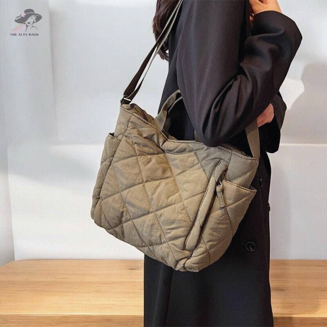 Stylish Commuter Bag, Woman's Purse, Crossbody Bag, Multi-pocket Zipper ...